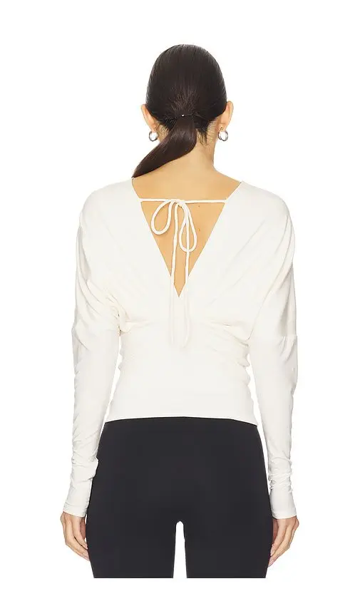 THE LINE BY K Selvie Top Cream