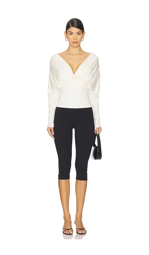 THE LINE BY K Selvie Top Cream