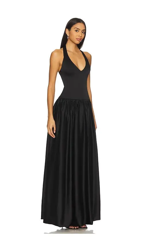 Show Me Your Mumu Eliza Maxi Dress - Black