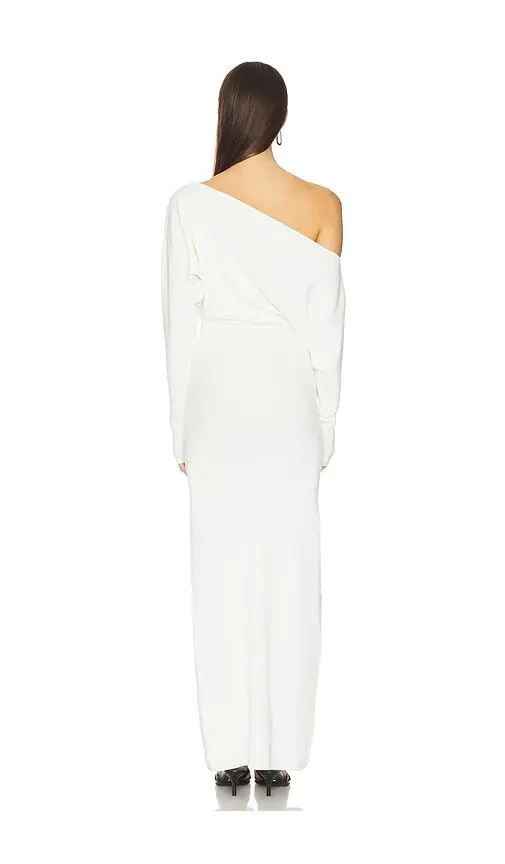 WeWoreWhat Off Shoulder Sweater Midi Dress