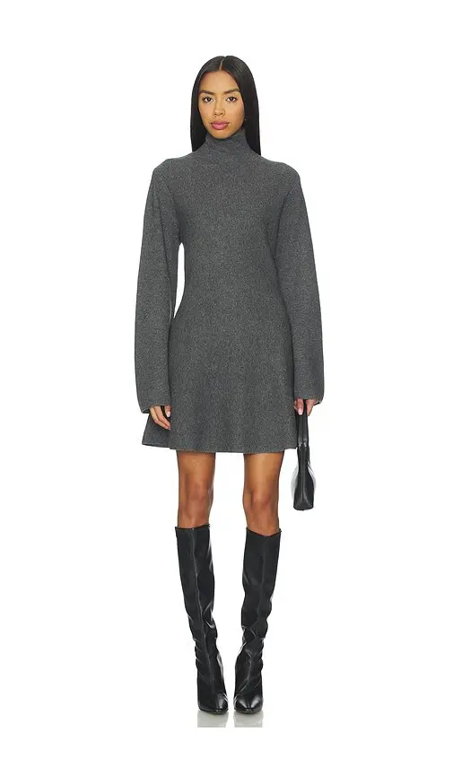 Naadam Cashmino Mini Turtleneck Dress
