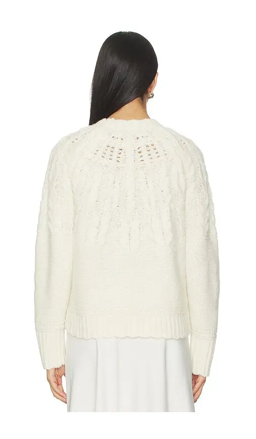 LoveShackFancy Sloanna Pullover Sweater