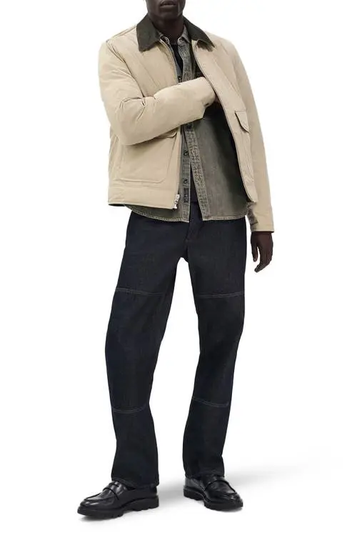 Rag & Bone Derrick Down Barn Jacket - Light Metal