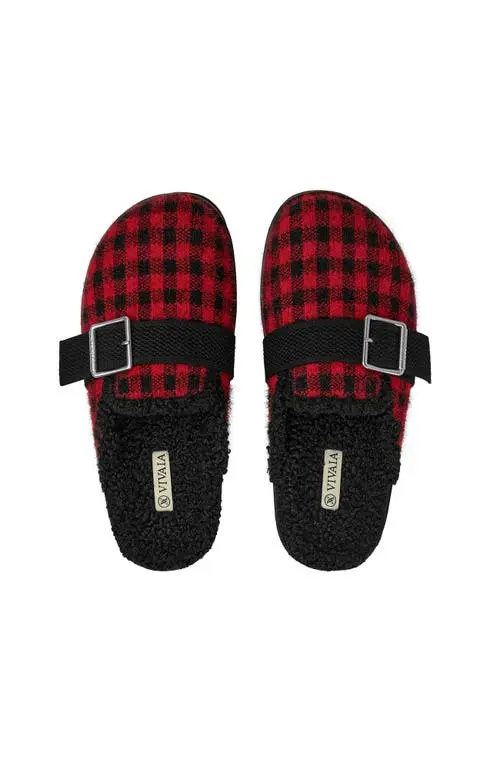 Vivaia Round-toe Wool Slippers