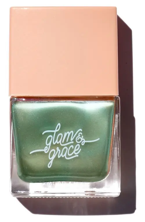 GLAM & GRACE Nontoxic Nail Polish - Great Lakes
