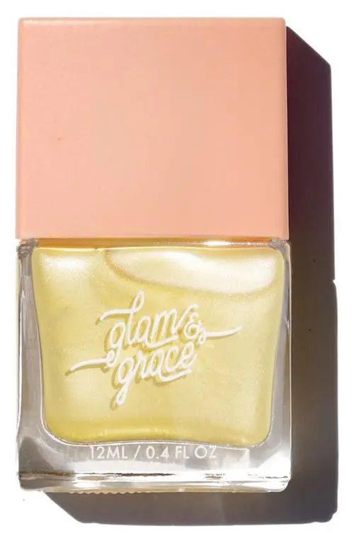 GLAM & GRACE Nontoxic Nail Polish - Lemonade