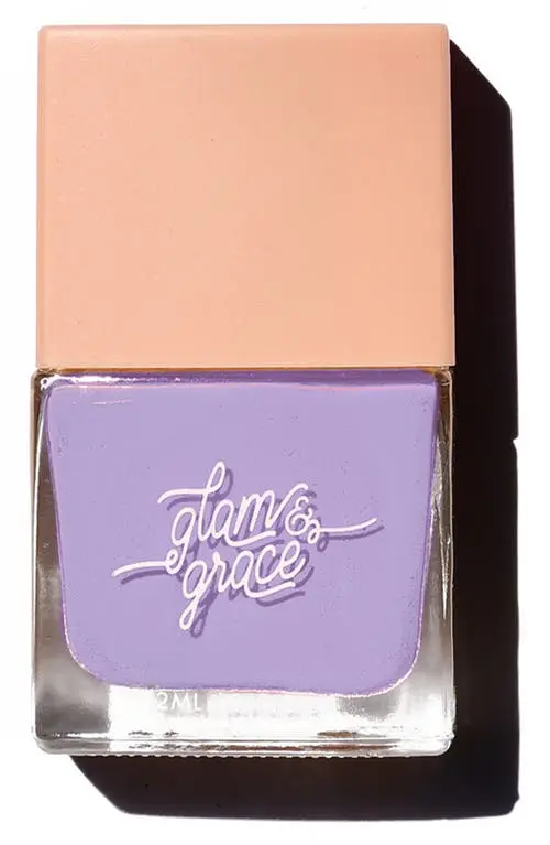 GLAM & GRACE Nontoxic Nail Polish - Wisteria