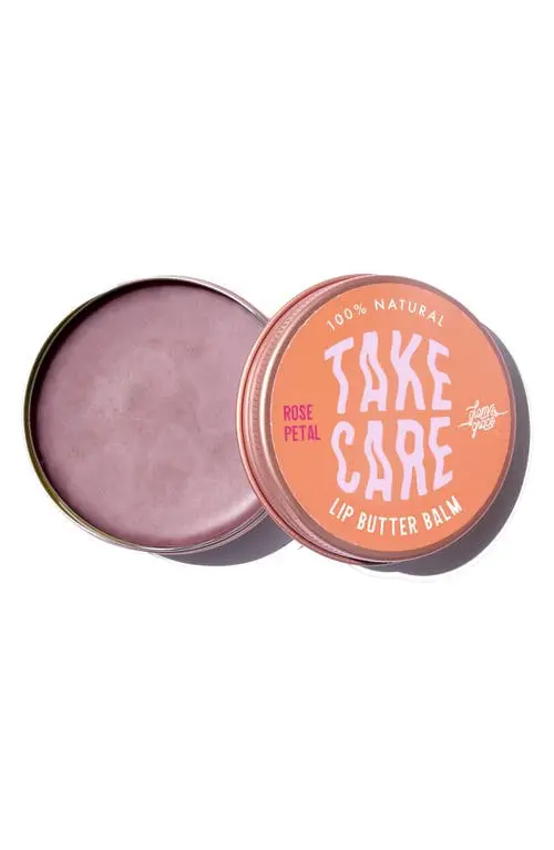 GLAM & GRACE Take Care Lip Butter Balm - Rose Petal