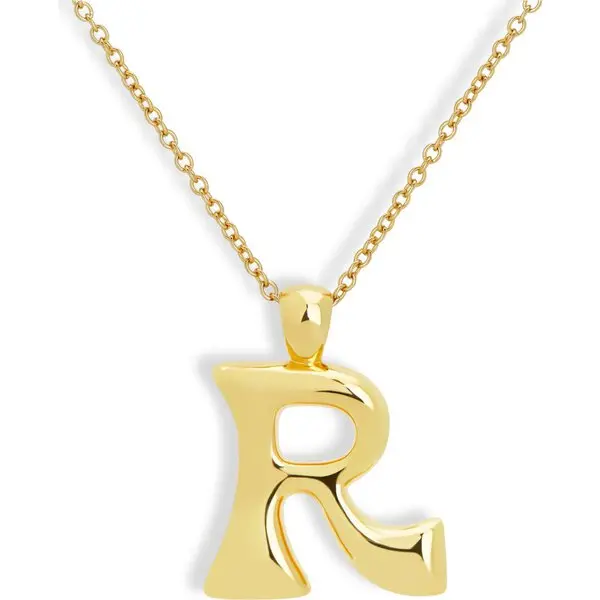 MOD + JO Blake Bubble Letter Pendant Necklace - R