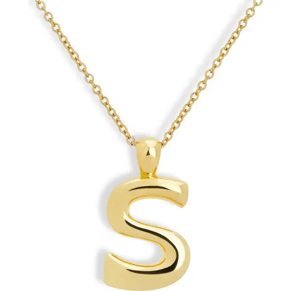 MOD + JO Blake Bubble Letter Pendant Necklace - S