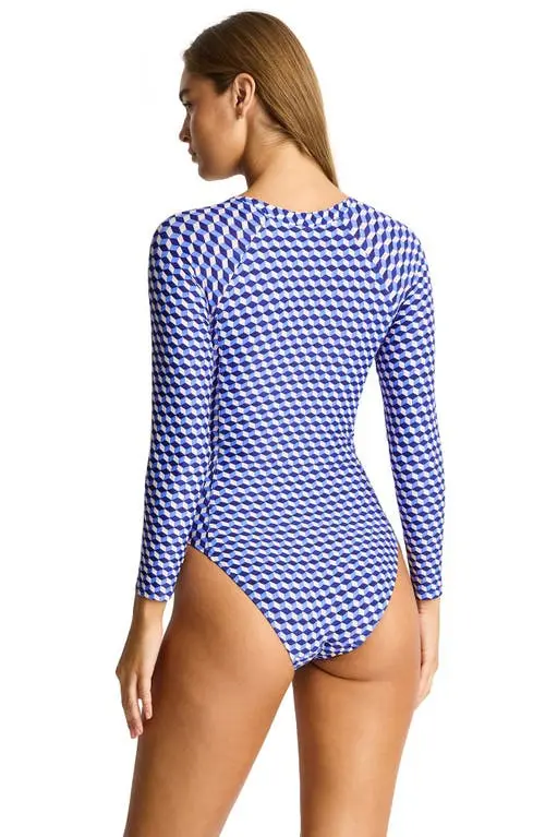 SEA LEVEL Solara Long Sleeve One-piece Surf Swimsuit