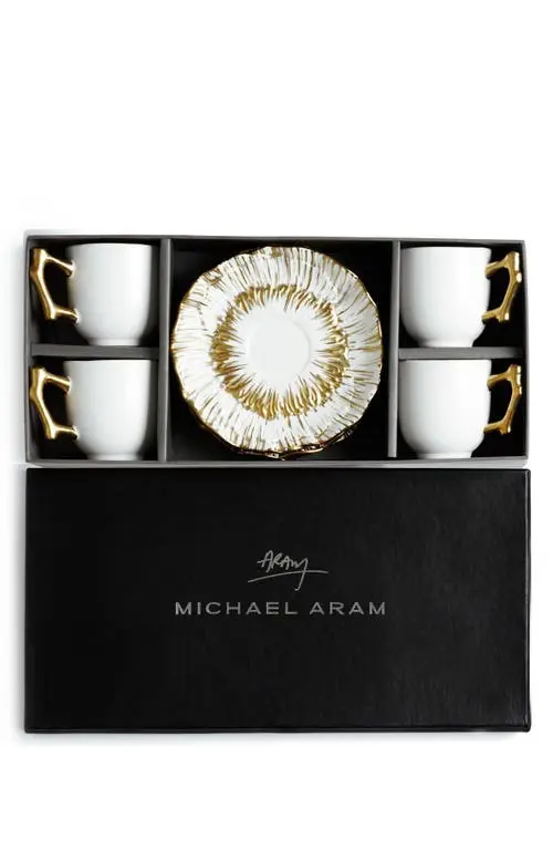 Michael Aram Anemone Demitasse Set