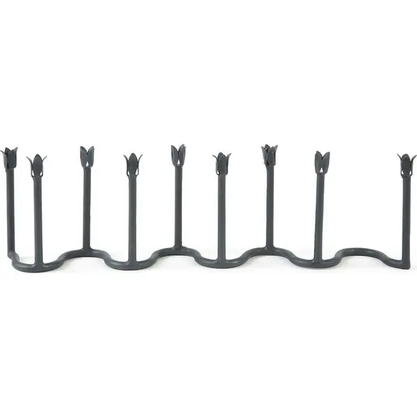 THE FLORAL SOCIETY Beacon Menorah - Black