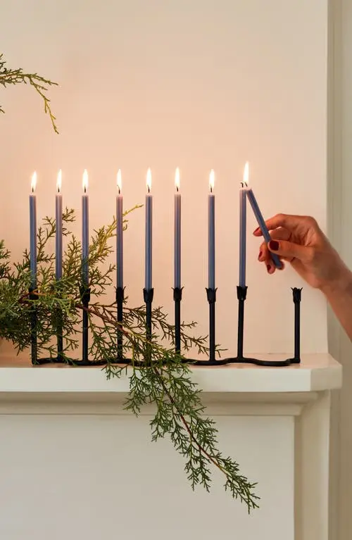 THE FLORAL SOCIETY Beacon Menorah