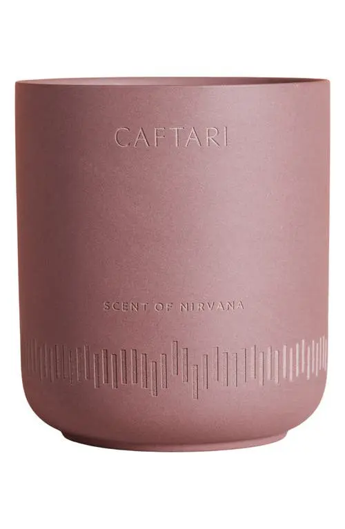 CAFTARI Scent Of Nirvana Meditation Candle - Deep Mauve