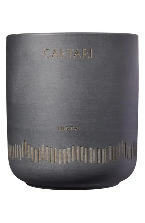 CAFTARI Nidra Sleep Candle - Charcoal