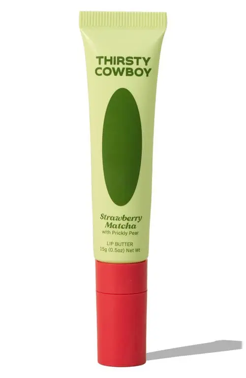 THIRSTY COWBOY Lip Butter - Strawberry Matcha