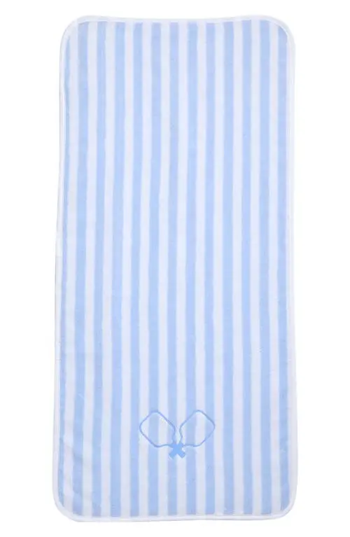 WEEZIE Stripe Organic Cotton Terry Towel - Paddles