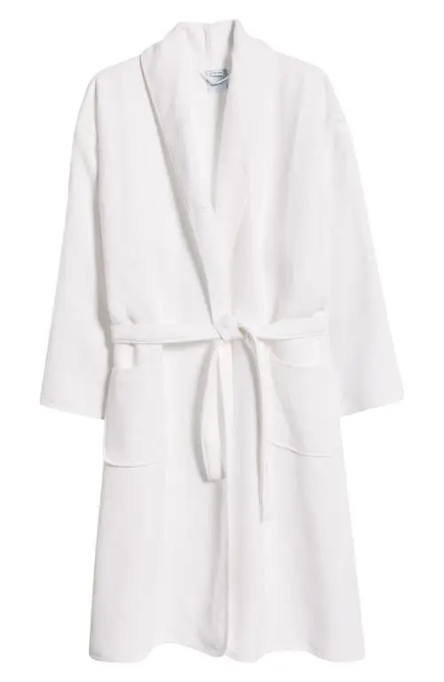 WEEZIE Gender Inclusive Long Spa Robe - White