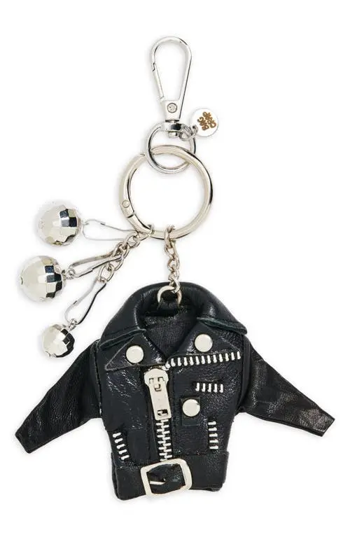 BAG CRAP Vintage '90s Leather Jacket Bag Charm