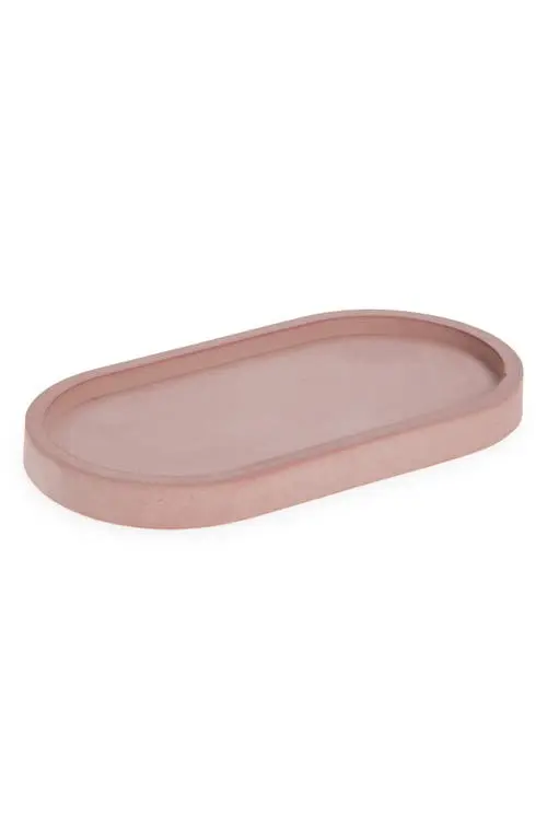 TENN PRAIRIE Oval Candle Tray - Acai
