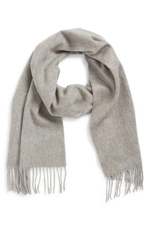 LOST PATTERN Lost In Warmth Cashmere Scarf - Grey