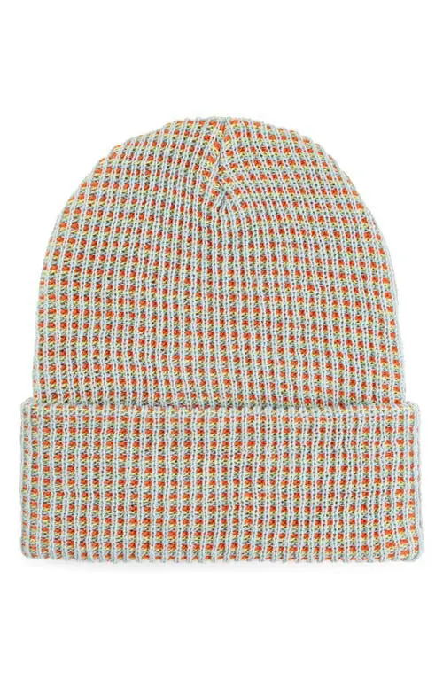 VERLOOP Simple Grid Beanie - Stone Blue
