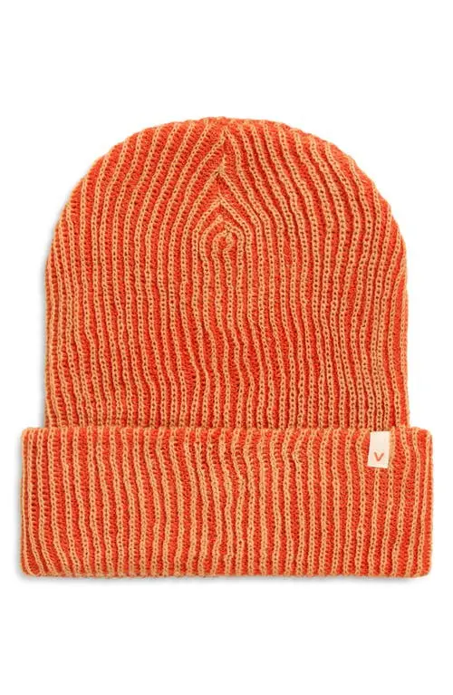 VERLOOP Ribbed Beanie - Camel Poppy