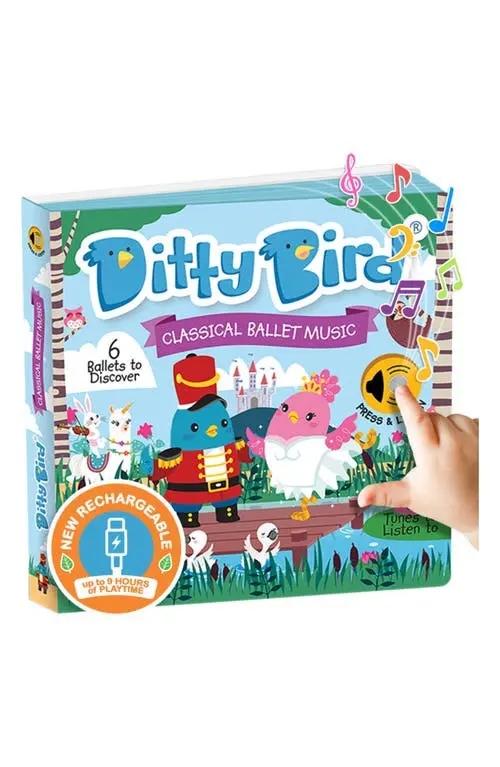DITTY BIRD Classical Ballet Music' Sound Board Book