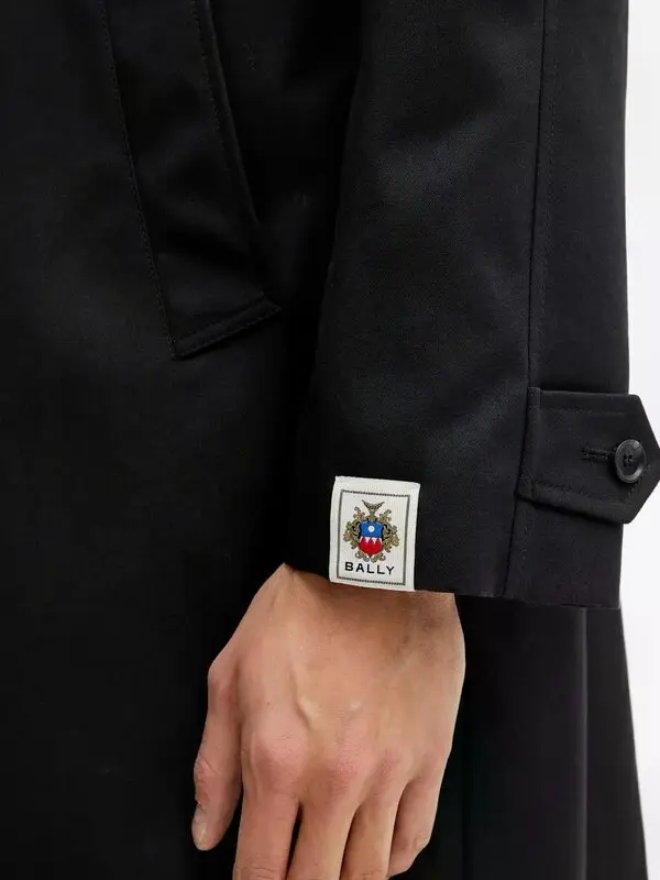 Bally Logo-patch Coat