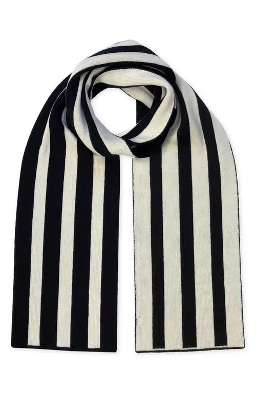 INGMARSON Stripe Wool & Cashmere Scarf