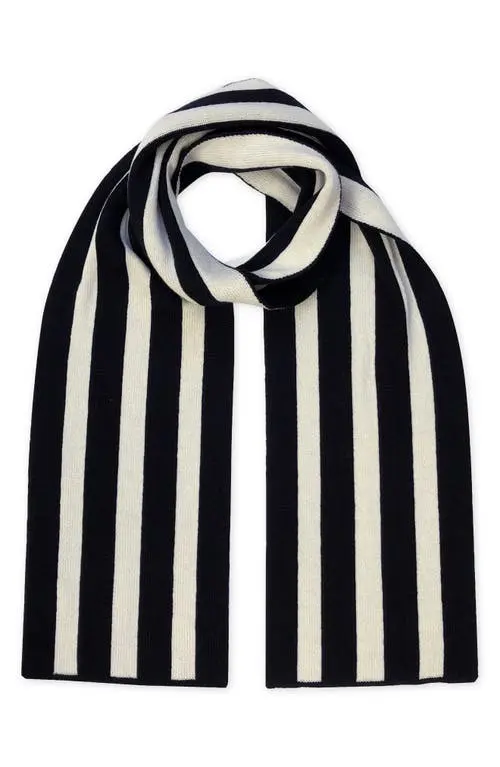 INGMARSON Stripe Wool & Cashmere Scarf