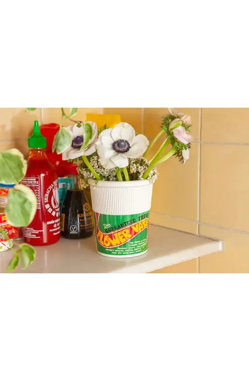 DOIY Noodle Pot Ceramic Vase