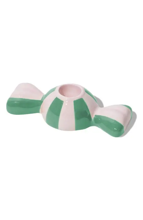 DOIY Funfair Candle Holder - Green Multi