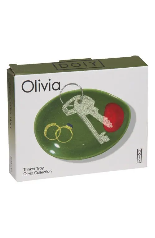 DOIY Olive Trinket Tray