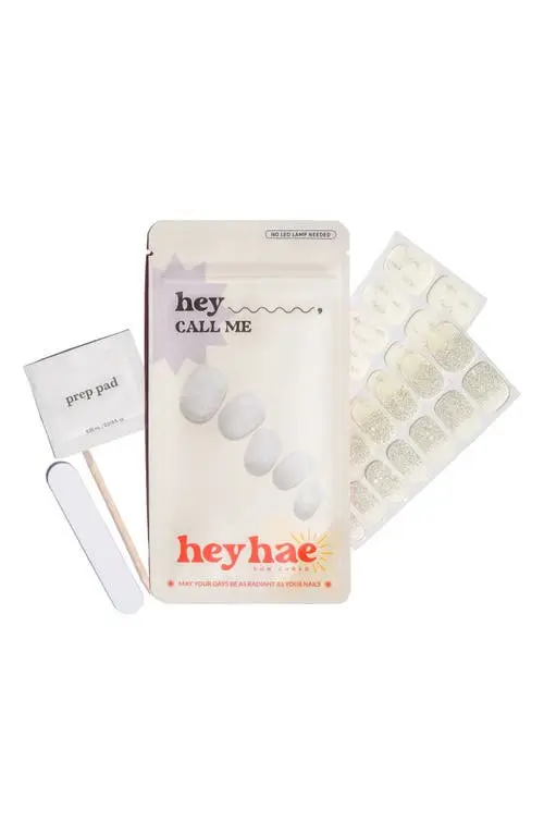 HEYHAE Sun-cured Gel Nail Strips - Call Me