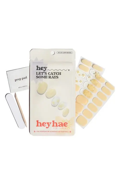 HEYHAE Sun-cured Gel Nail Strips - Lets Catch Some Rays