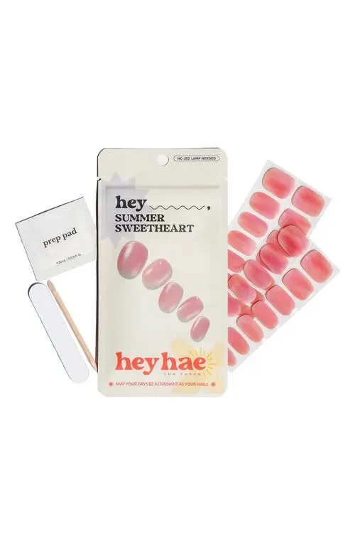 HEYHAE Sun-cured Gel Nail Strips - Summer Sweetheart