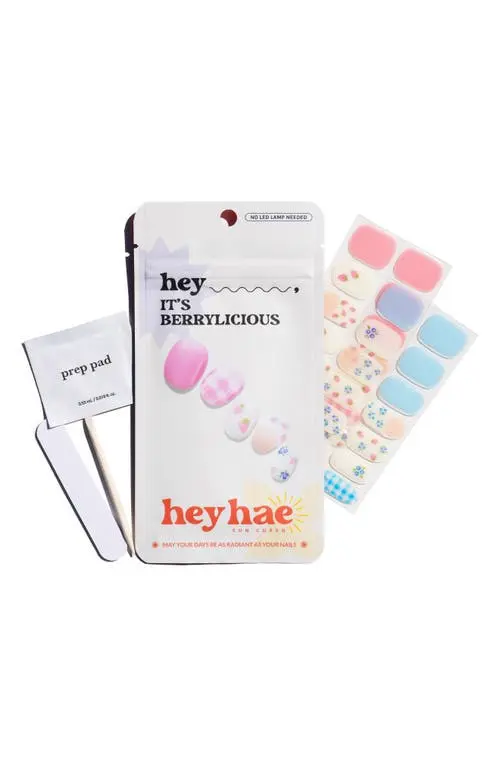 HEYHAE Sun-cured Gel Nail Strips - White