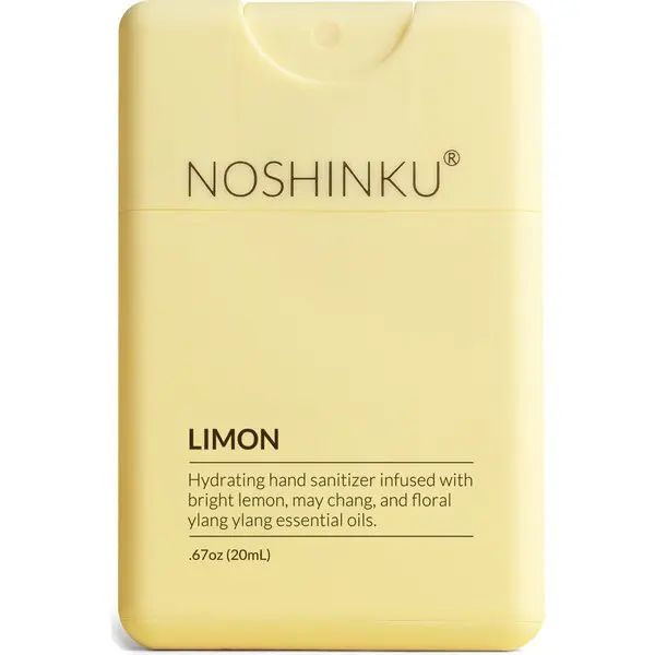 NOSHINKU Refillable Hydrating Hand Sanitizer Spray - Limon