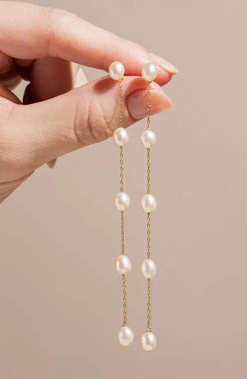 LOCAL ECLECTIC Freshwater Pearl Drop Earrings