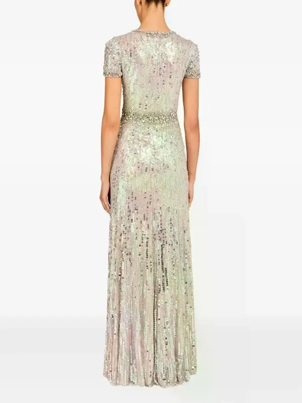Jenny Packham Sequin-embellished Celeste Gown