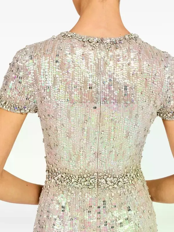 Jenny Packham Sequin-embellished Celeste Gown