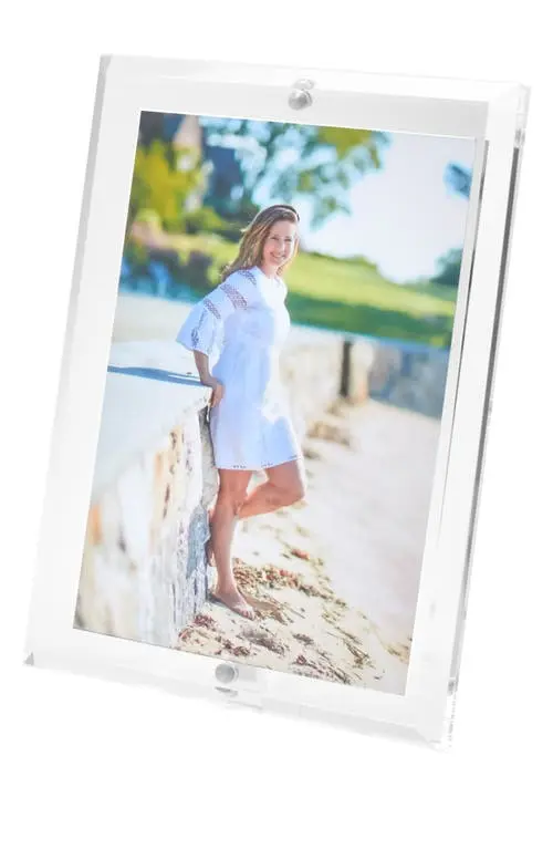 TARA WILSON DESIGNS Beveled 4 X 4-inch Picture Frame