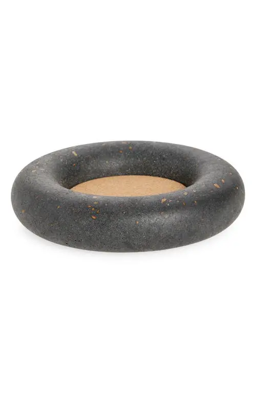 PRETTI.COOL Wine Bottle Coaster - Black Terrazzo