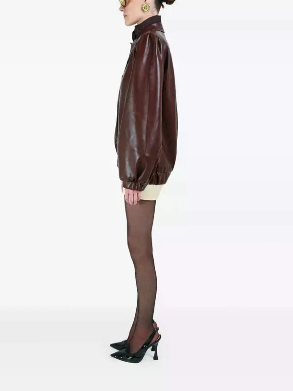 ROWEN ROSE Button-fastening Pointed Collar Jacket