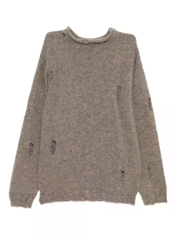 LAUREN MANOOGIAN Distressed Jumper