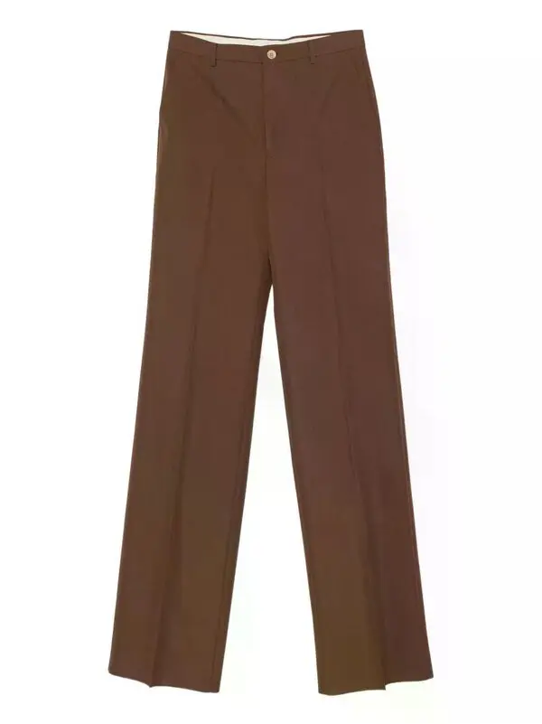 Gucci Pressed-crease Trousers