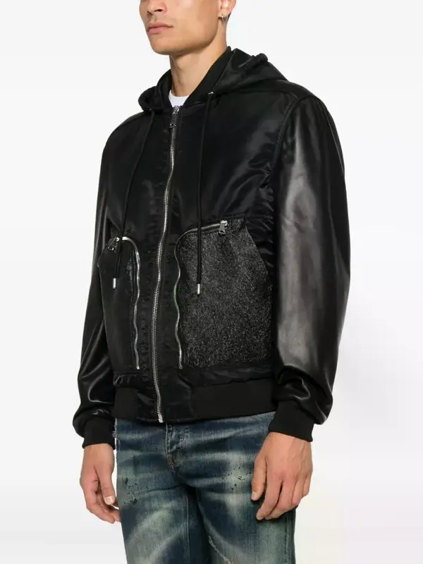 YES LONDON Panelled Hooded Jacket