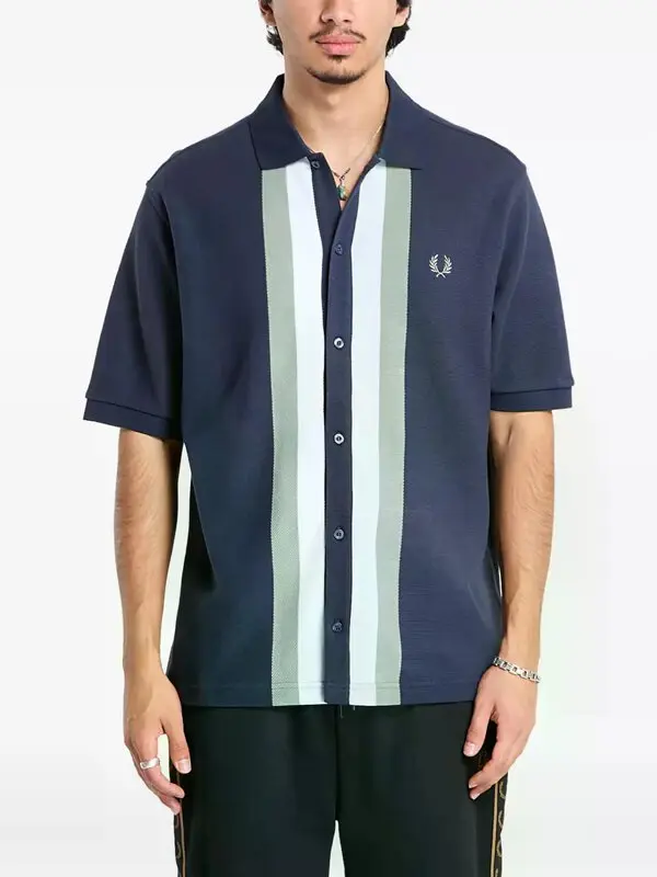 Fred Perry Panelled Button Shirt